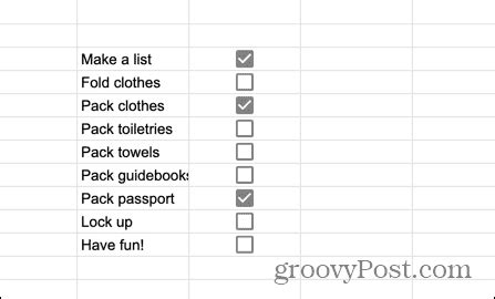 How To Count Checkboxes In Google Sheets