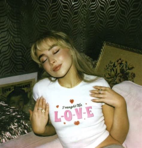 Sabrina Carpenter For Valentines Day Merch February 2023 Hawtcelebs