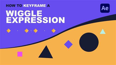 How To Keyframe The Wiggle Expression In After Effects Youtube
