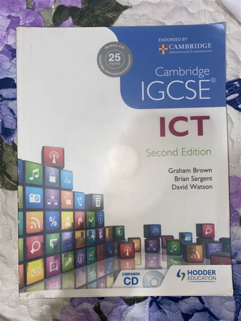 Igcse Ict Textbook Hobbies And Toys Books And Magazines Textbooks On