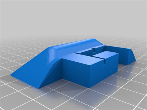3D File H0 1 87 Track For Displaying Models In Cabinet On Shelves