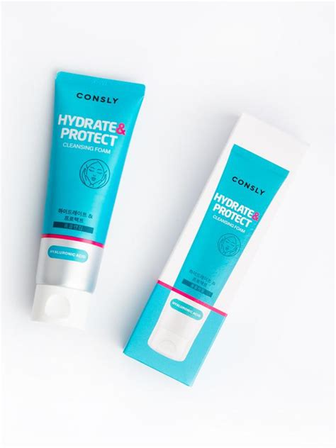Корейская увлажняющая пенка для умывания Consly Hyaluronic Acid ...