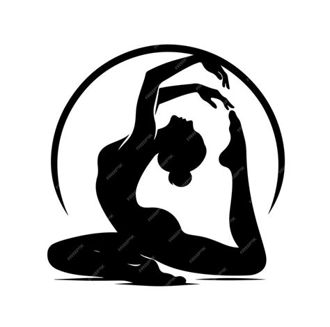 Premium Vector Gymnastics Female Silhouette Illustration Set