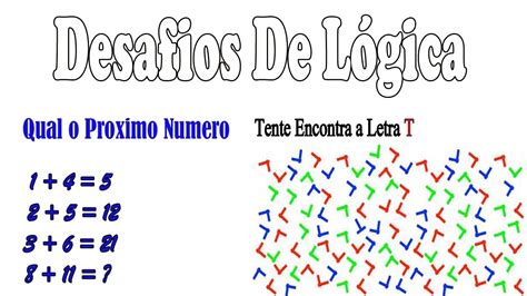 Teste Seu Raciocínio Desafio Lógica 2 Youtube
