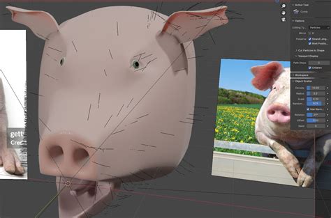 Hair Suddenly Out Of Wack In Particle Edit Mode But Fine In Object