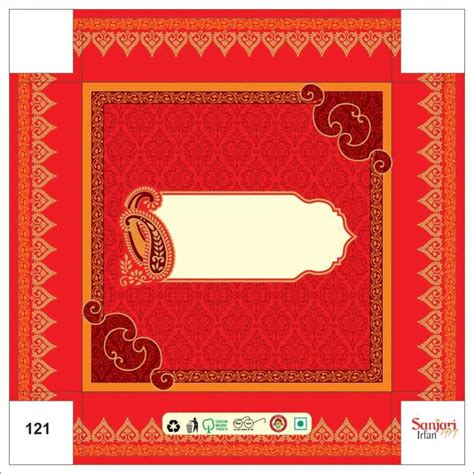 Fancy Traditional Box Design Cdr File