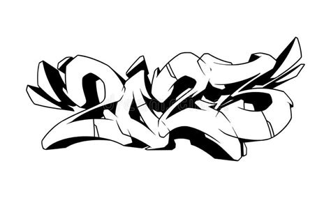 Lettering 2023 In Graffiti Style Vector Illustration Template Stock