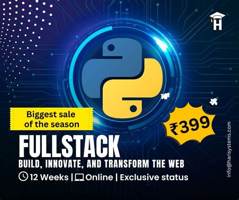 Fullstack Development Frontend Backend Python Coding Programming
