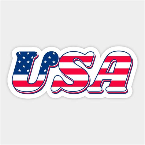 Usa Sticker