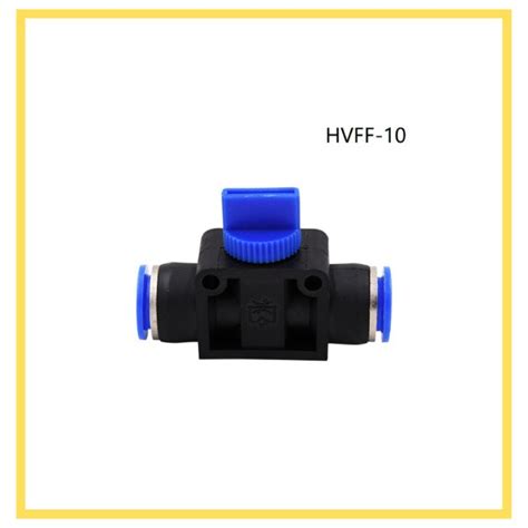 Ready Stock Hvff Series 4 ~ 12mm One Touch Tools Fitting Air And Push In Fitting Quick
