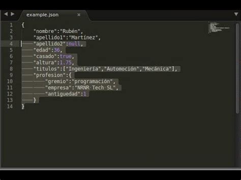Tutorial De JSON Estructurar Datos YouTube