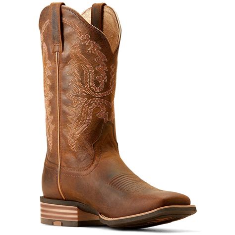 Ariat Womens Olena Leather Western Boots Sassy Brown Elliottsboots