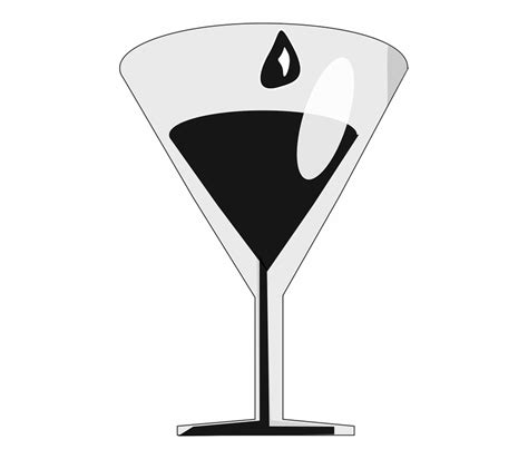 Free Cocktail Clipart Black And White Download Free Cocktail Clipart
