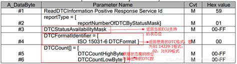 dtc diagnostic fault code acquisition and clearance 0x19 service