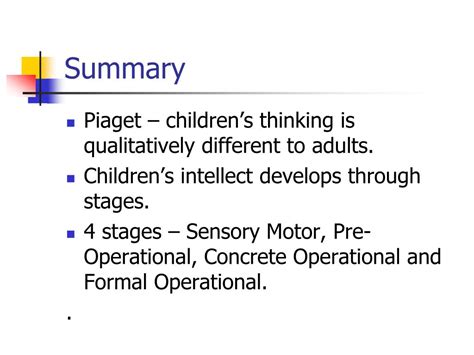 PPT Piagets Theory Of Cognitive Development PowerPoint Presentation ID
