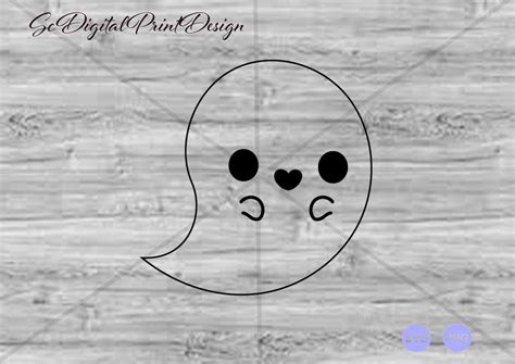 Ghost Svg Ghost Png Friendly Ghost Svg Halloween Png Etsy
