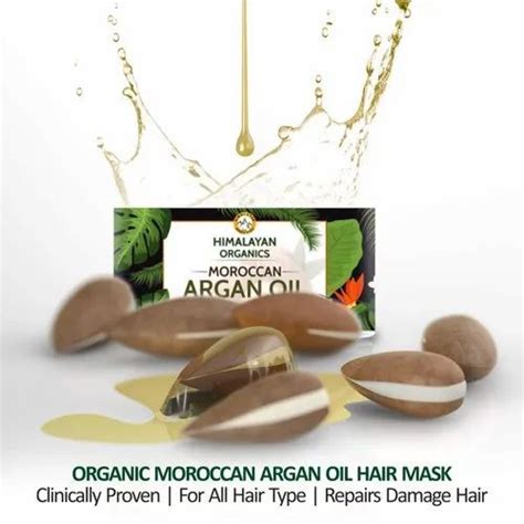 Himalayan Organics Moroccan Argan Oil Hair Mask 200 Ml At Rs 649