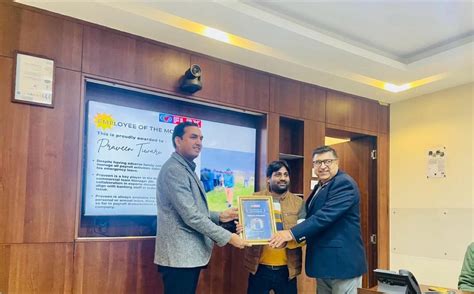 Neeraj Tiwari On Linkedin Employee Of The Month Award Well Deserved
