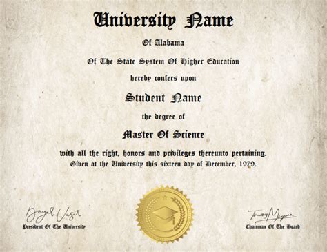 University Diploma Maker Validgrad