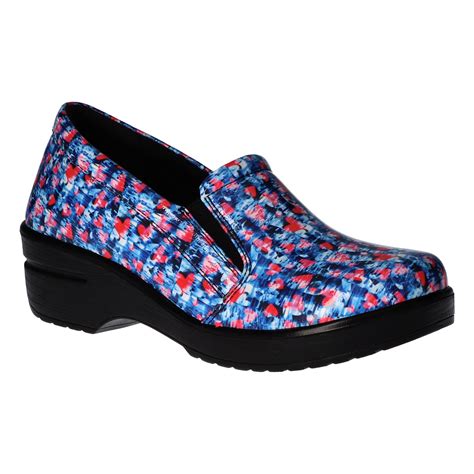 Easy Works By Easy Street Womens Leeza Slip Resistant Clog Work Shoes