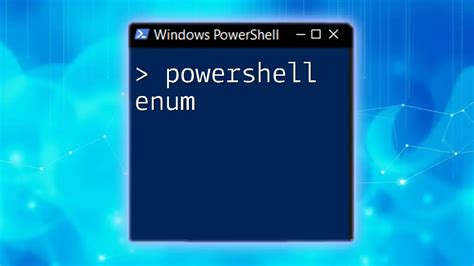 Mastering The Powershell Enumerator A Quick Guide