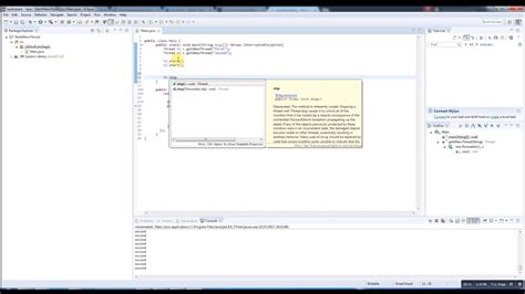 How To Stop A Thread In Java Youtube