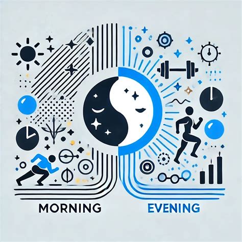 저녁 운동 Vs 아침 운동 체중 감량에 미치는 시간대별 운동 효과 비교