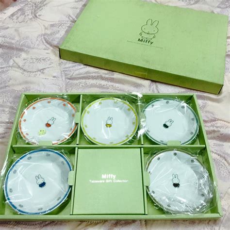 จานแบ่ง Miffy ขนาด ตู้คุณปู่ ของเก่า ของสะสม ของแต่งบ้าน
