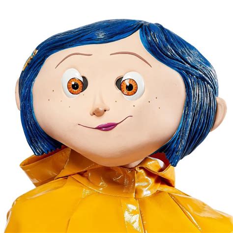 Coraline Deluxe Overhead Adult Mask Costume Tiger