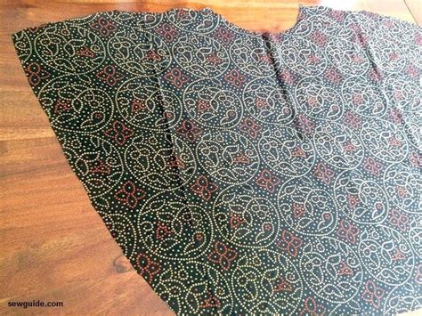 Make An Easy Batwing Sleeved Boho Top Free Sewing Pattern Sew Guide