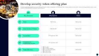 Develop Security Token Beginners Guide To Successfully Launch Security