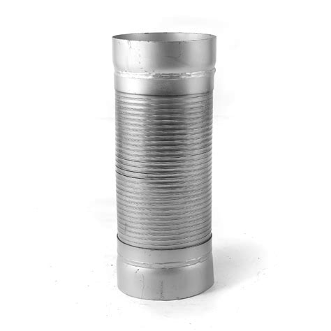 Truck Silencer System Stainless Steel Felxible Auto Exhaust Interlock Flex Pipe With Extension