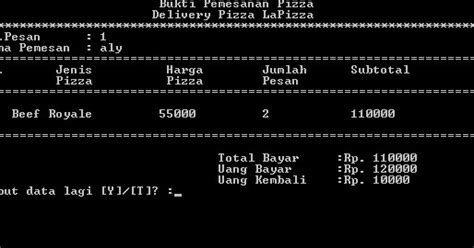 C Array Dimensi 3 Program Kasir Sederhana Ii Akses Data Seru