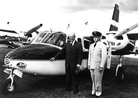 President Dwight D Eisenhowers Aircraft Heads To Florida With The Caf