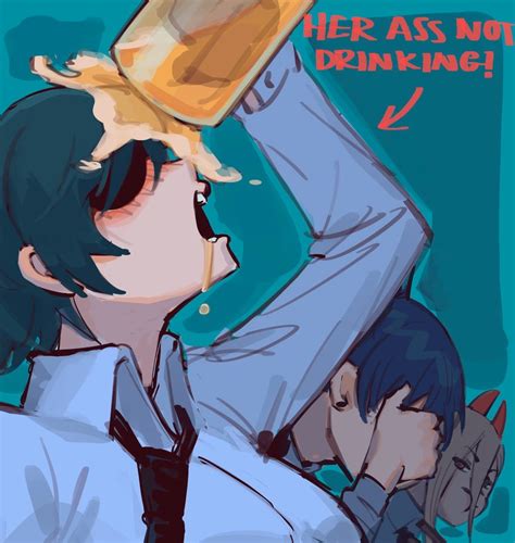 Power Hayakawa Aki And Himeno Chainsaw Man Drawn By Liowig Danbooru