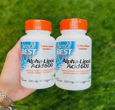 Альфа-липоевая кислота 600 мг 180 капсул→ Doctors Best ᐈ Купить в ...