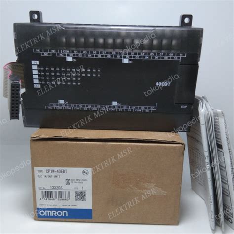 Jual PLC Omron CP1W 40EDT Jakarta Barat ELEKTRIK MSR Tokopedia