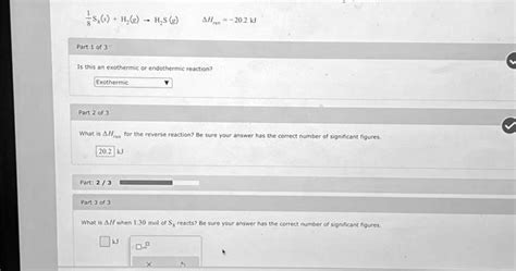 Solved Texts Sgs H₂g → H₂sg Part 1 Of 3 Is This An