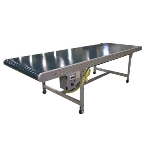 Rubber Belting 2 Inch Wide Pvc 200 Cover One Side Black Conveyor Belt