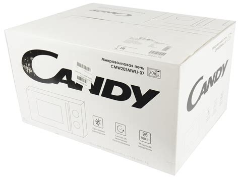 Обзор микроволновой печи Candy CMW20SMWLI-07