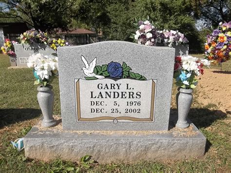 Gary L Landers 1976 2002 Find A Grave Memorial