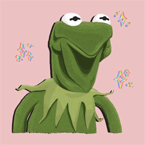 Kermit The Frog Scrunched Face