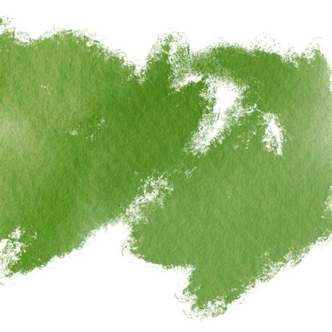 Hand Drawn Green Watercolor Brush Strokes With Rugged Raw Grunge