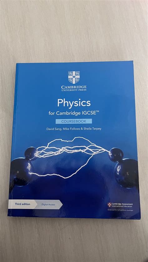 Cambridge Igcse Physics Book Hobbies And Toys Books And Magazines