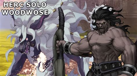 Fgo Jp Lb 6 Recollection Quest Woodwose Heracles Solo Youtube