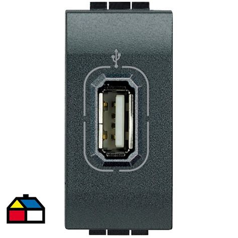 Conector Usb 1 Módulo Blanco Sodimac Falabella