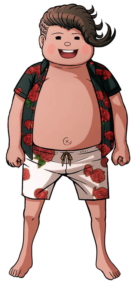 Teruteru Hanamura Swimsuit Fullbody Sprite Edit By Biggestdummyhead On