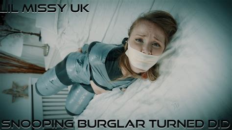 Lil Missy Uk Snooping Burglar Turned In Did Matrix Look Mp Hd Tape Bondage Wrap Gagged