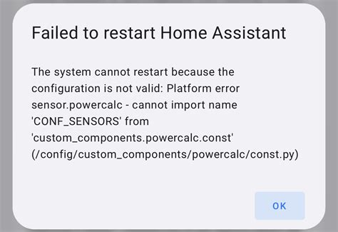 Bug Cannot Import Name Confsensors · Issue 1781 · Bramstroker