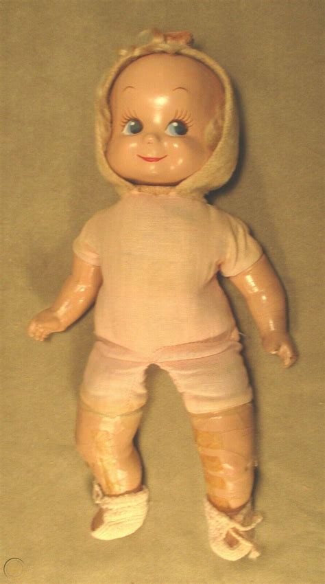 Vintage Trudy Doll 3 Faces Composition And Cloth Elsie Gilbert